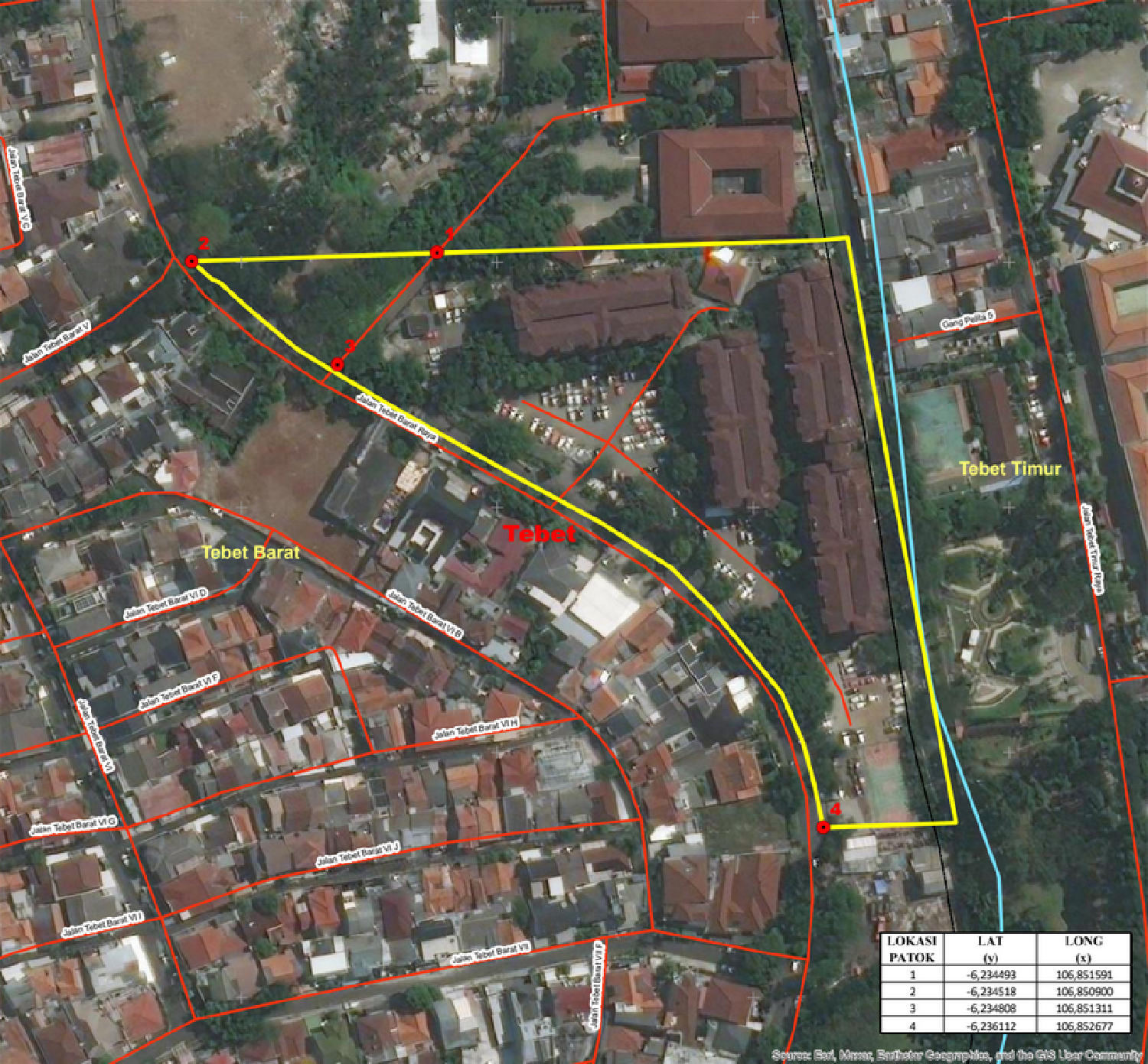 Rusunami Jalan Tebet Barat Raya – Aset Tanah & Rusun DPRKP